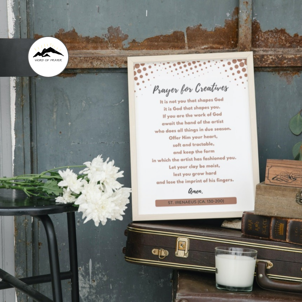 CREATIVE PRAYER PRINT | Digital Download – Word of Prayer