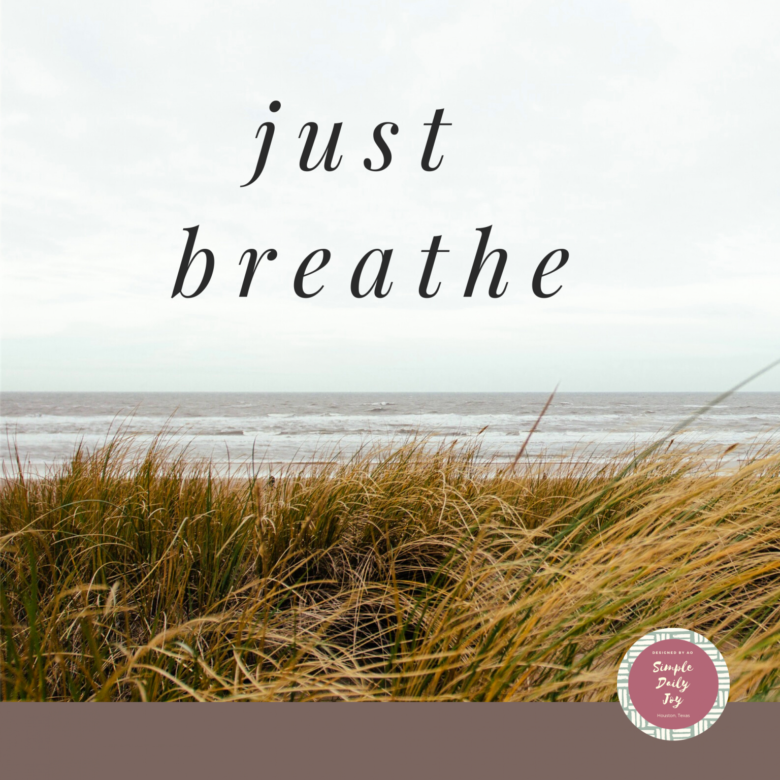 Just Breathe – Word of Prayer